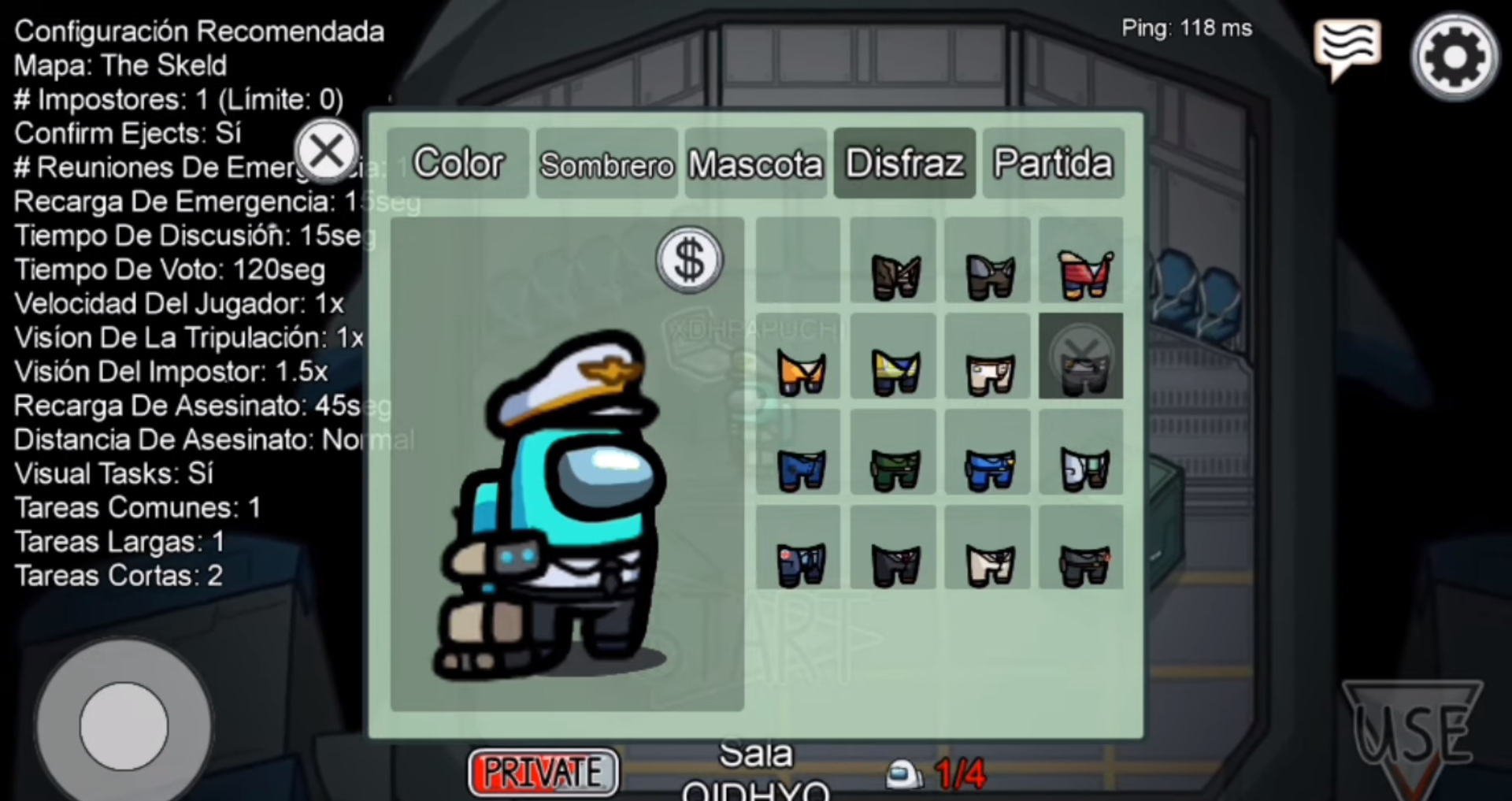 MEJORES SKINS DE AMONG US - Recompensas En General